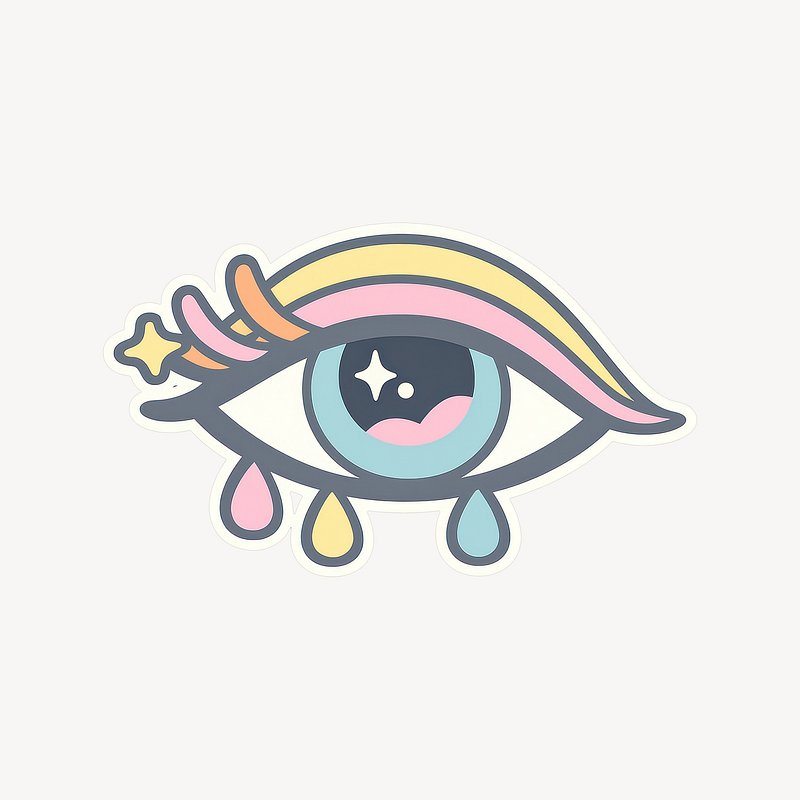 Rainbow Eye Background Design Images | Free Photos, PNG Stickers ...