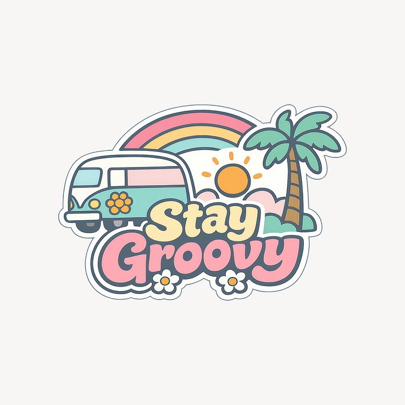 Groovy Retro Illustration Images | Free Photos, PNG Stickers ...