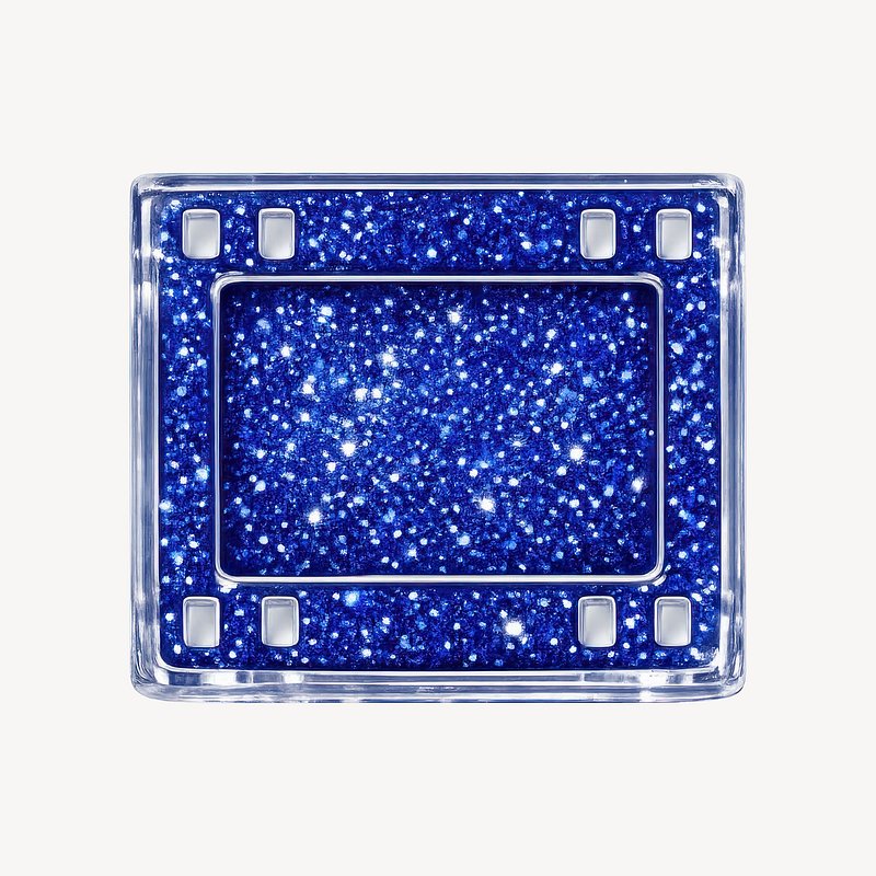 Purple Glitter Frame Blue Shiny Cute Images | Free Photos, PNG Stickers ...