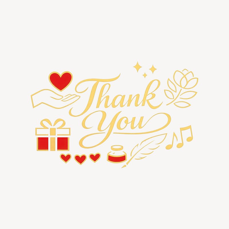 Background Thank You Design JPG PNG Images | Free Photos, PNG Stickers ...