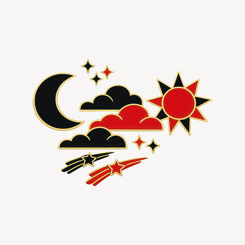 Clouds And Star PNG Moon Isolated Texture Images | Free Photos, PNG ...