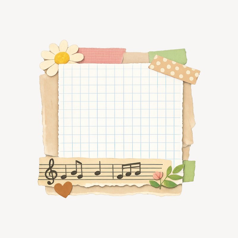 Background Music Note Musical Paper PNG Images | Free Photos, PNG ...