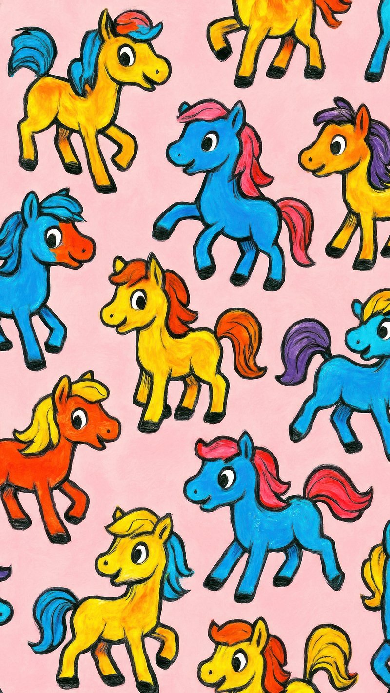 Pony+pink Cartoon Images | Free Photos, PNG Stickers, Wallpapers ...