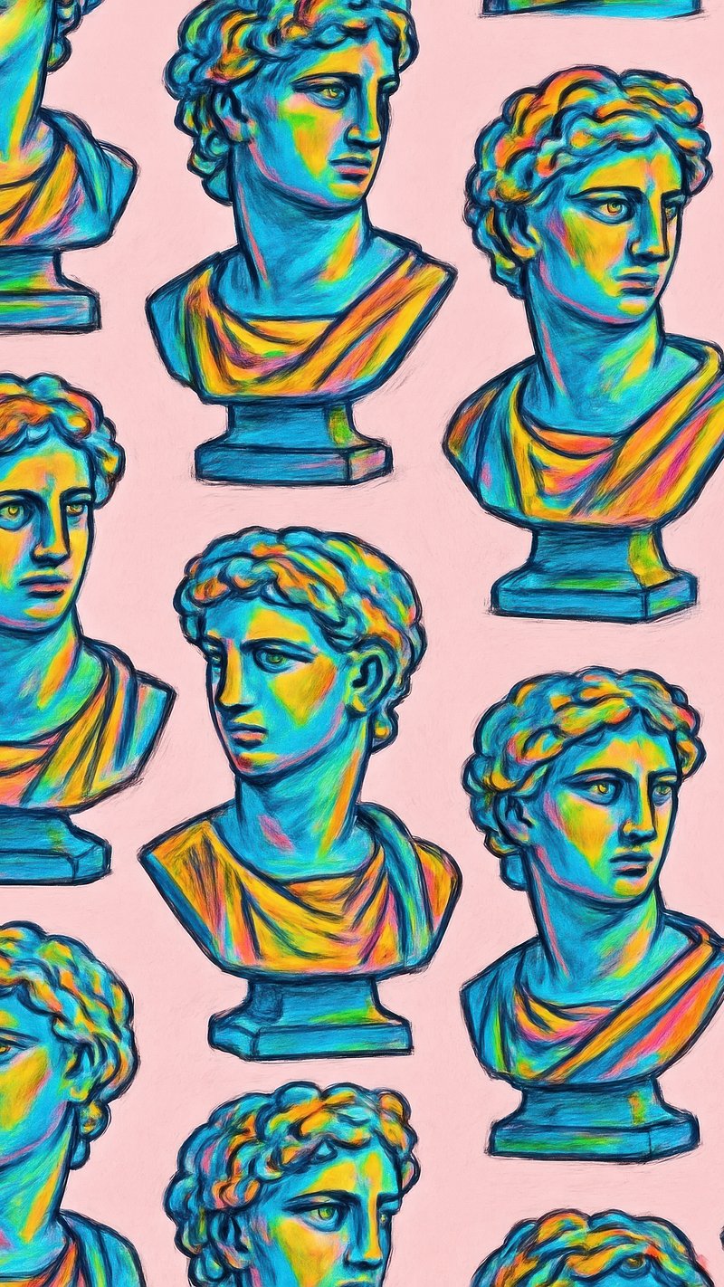 Greek Statues Wallpaper Aesthetic Images | Free Photos, PNG Stickers ...