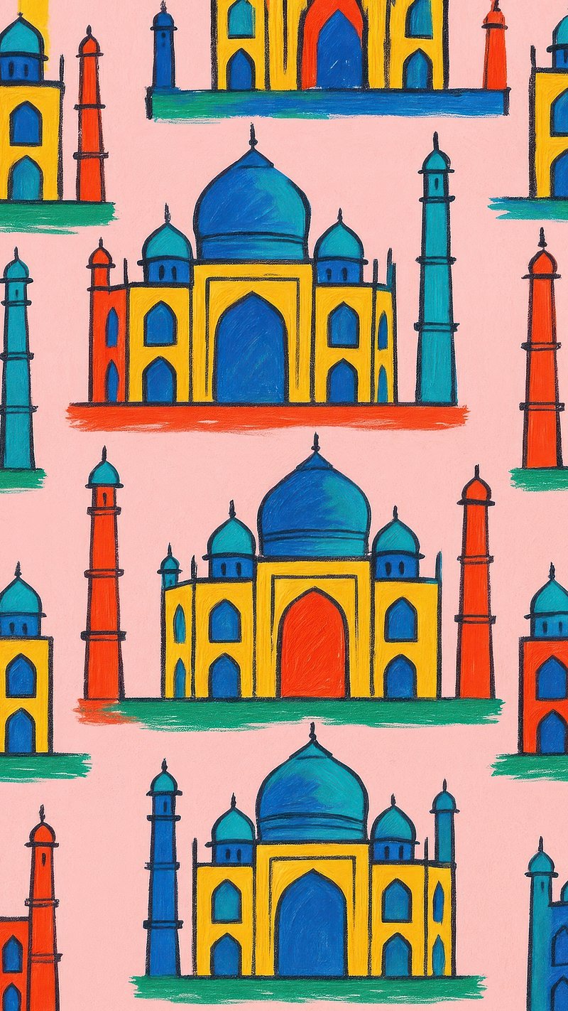 Taj Mahal Mobile Wallpaper Textures Images | Free Photos, PNG Stickers ...