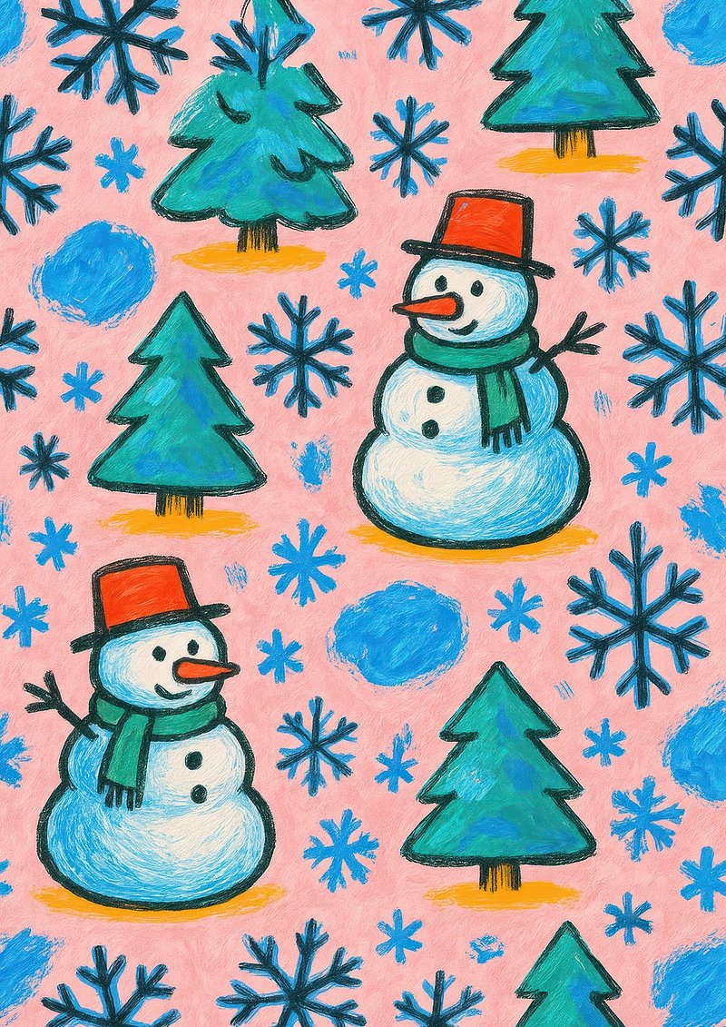 Snowman Mobile Wallpapers Festive Cute Cartoon Images | Free Photos ...