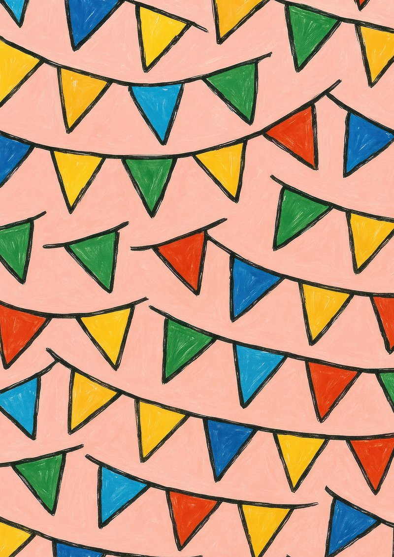 Pink+bunting Background Images | Free Photos, PNG Stickers, Wallpapers ...