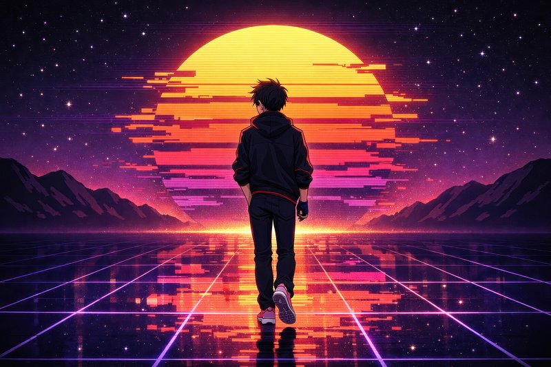 Wallpapers+animated Sunset Art Digital Images | Free Photos, PNG ...