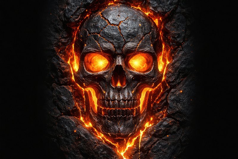Rock+in+skull Dark Images | Free Photos, PNG Stickers, Wallpapers ...