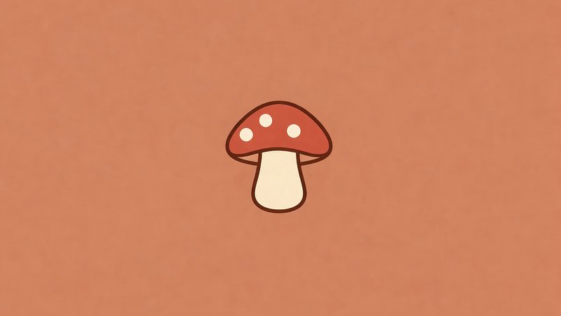 Cute Mushroom Wallpapers Background Images | Free Photos, PNG Stickers ...