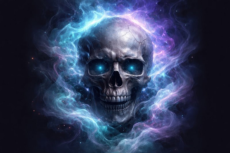 Blue Eyes Design Art Wallpaper Skull Images | Download Free Design ...