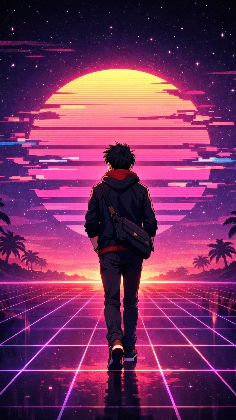 Wallpapers+animated Sunset Grid Images | Free Photos, PNG Stickers ...