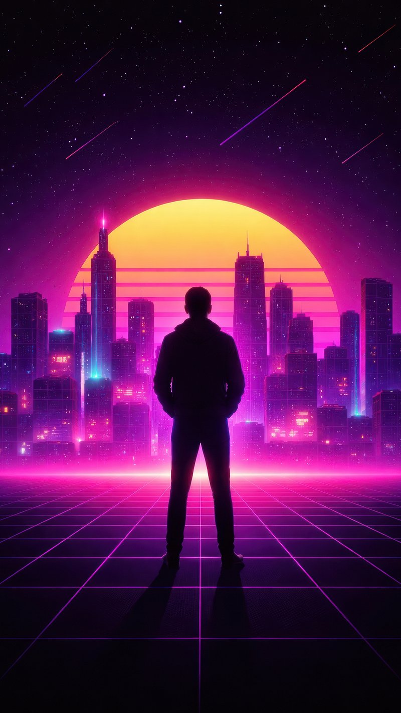 Cyber City Sunset Images | Free Photos, PNG Stickers, Wallpapers ...