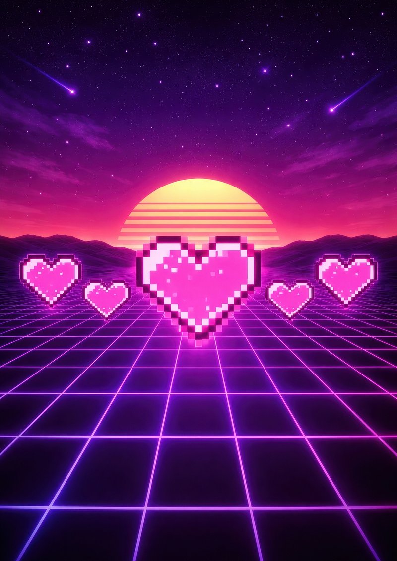 Pink+pixel+games Style Images | Free Photos, PNG Stickers, Wallpapers ...