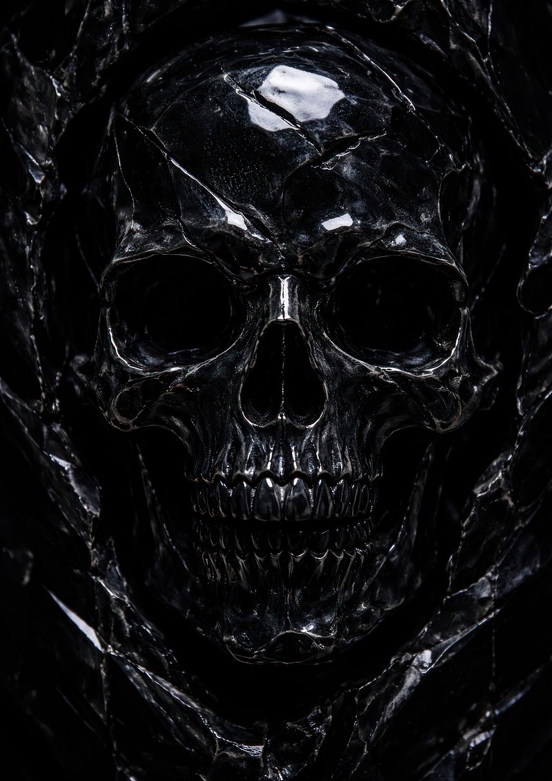 Black Obsidian Design Mobile Wallpaper Dark Background Images | Free ...