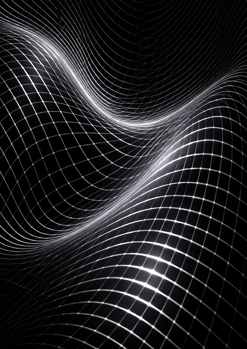 Black Wave Wallpaper Pattern Art Grid Images | Free Photos, PNG ...