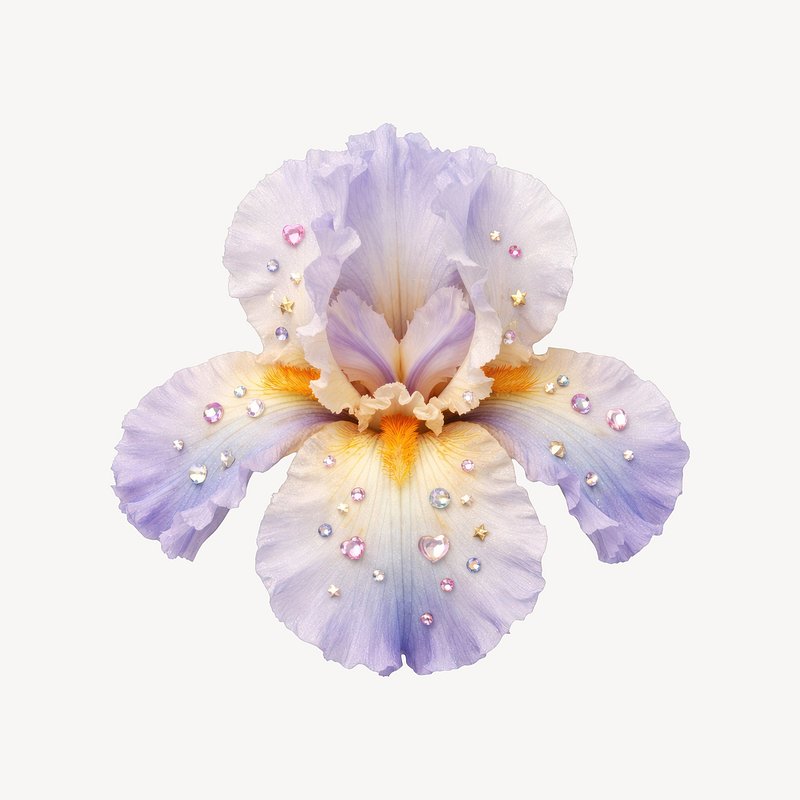Purple Iris Flower Floral Images | Download Free Design Resources on ...