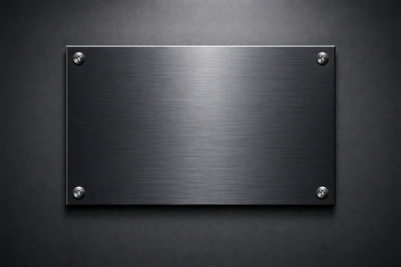 Blank+nameplate Metal Images | Free Photos, PNG Stickers, Wallpapers ...