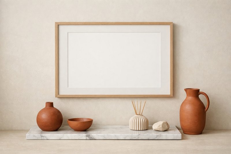 Shelves+pictures Mockup Modern Images | Free Photos, PNG Stickers ...