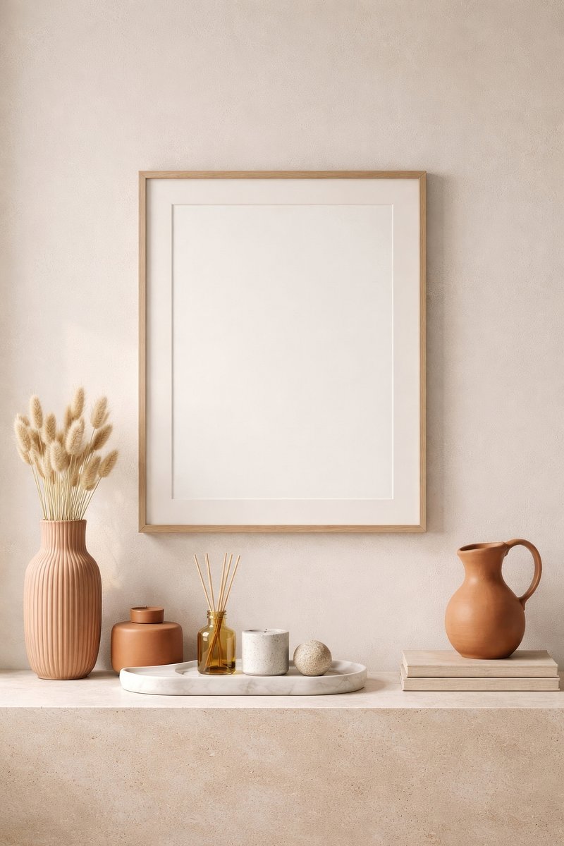 Pampa Grass Mockup Minimalist Aesthetic Interior Images | Free Photos ...