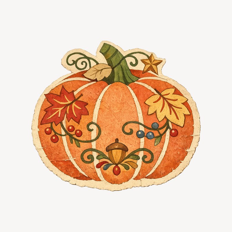 Acorns And Leaves Paper PNG Background Color Images | Free Photos, PNG ...