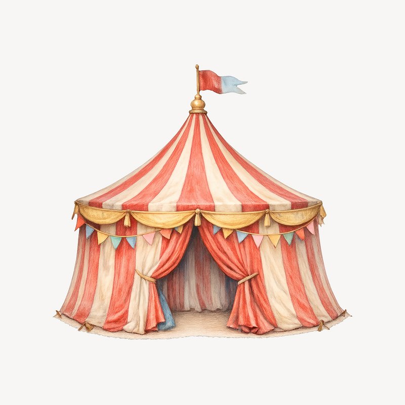 Carnival Design Circus Art Tent Images | Free Photos, PNG Stickers ...