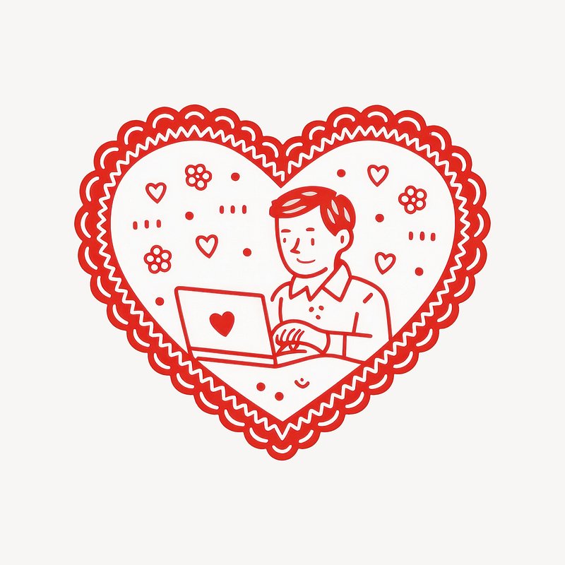 Heart Laptop Cute Images | Free Photos, PNG Stickers, Wallpapers ...