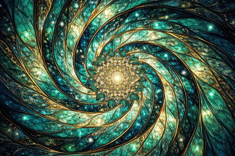 Spiral Fractal Wallpaper Art Mobile Golden Images | Free Photos, PNG ...