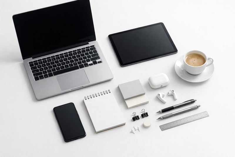 Coffee And Notebook Mockup Workspace Pen Design Images | Free Photos ...