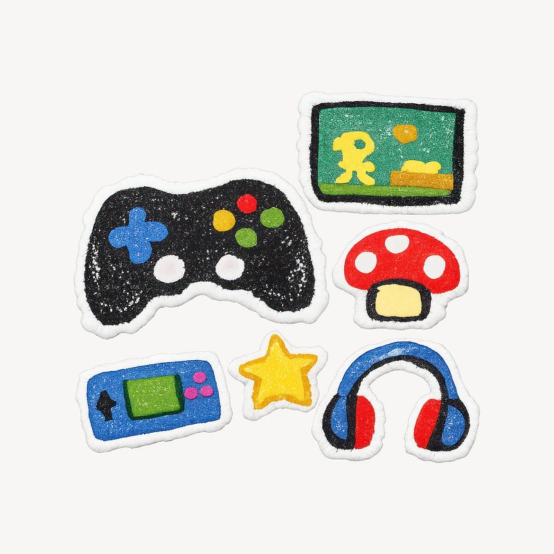 Game+controller+vector Gradient Design Art Images | Free Photos, PNG ...