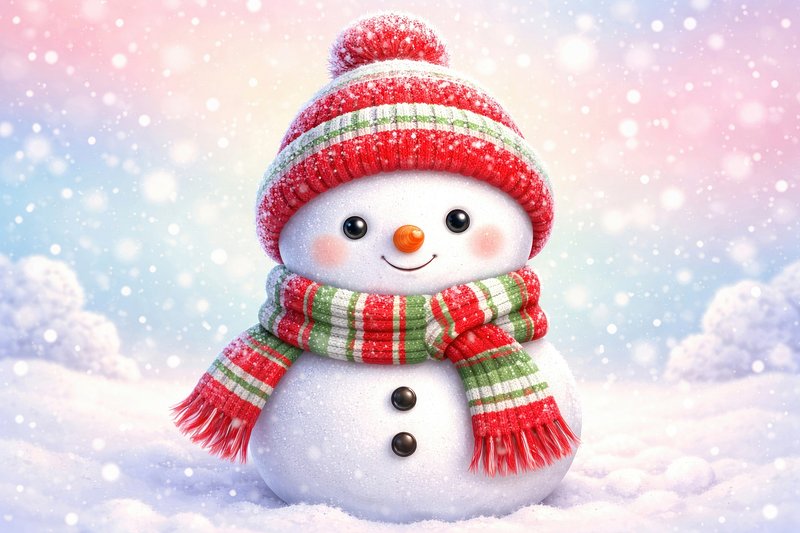 Snowman Mobile Wallpapers Festive Cute Background Images | Free Photos ...