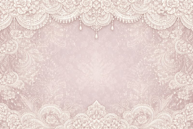 Victorian Floral Border Decorative Wallpaper Pattern Images | Free ...