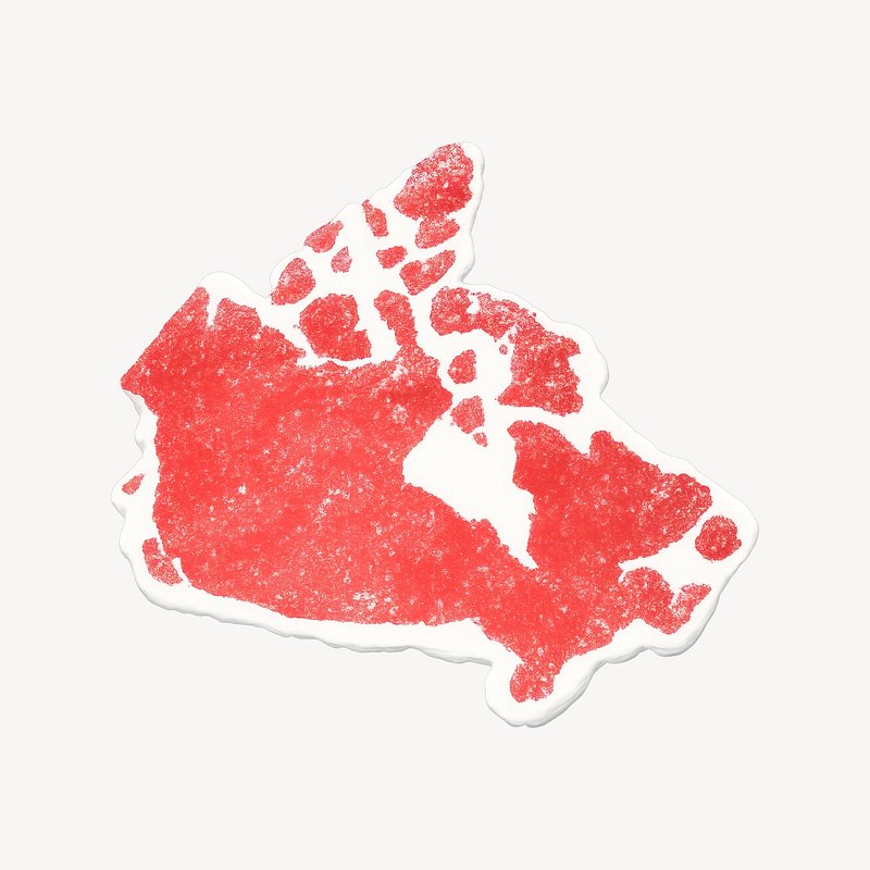 Canada+map+image PNG Images | Free Photos, PNG Stickers, Wallpapers ...