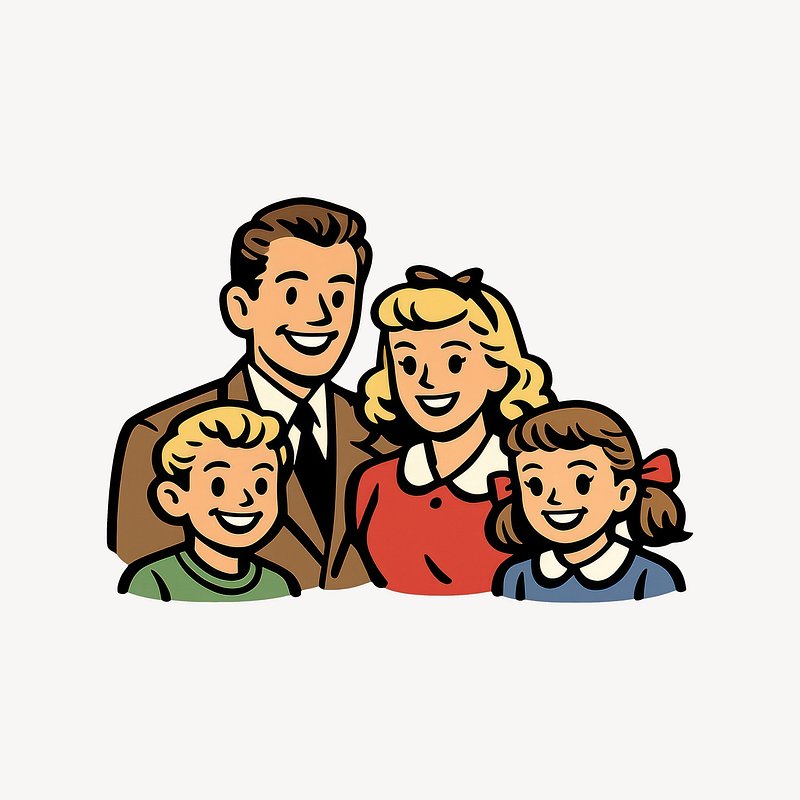 Family+cartoon Texture Images | Free Photos, PNG Stickers, Wallpapers ...