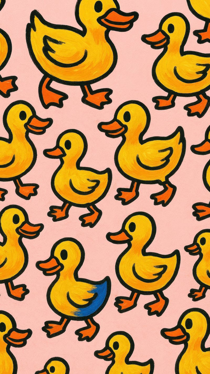Ducks Wallpaper Cartoon Cute Animal Images | Free Photos, PNG Stickers ...