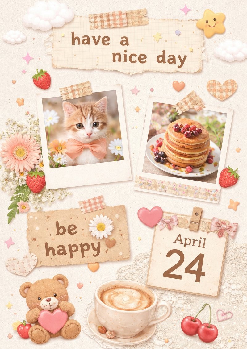 A+photo Polaroid Collage Wallpaper Images | Free Photos, PNG Stickers ...