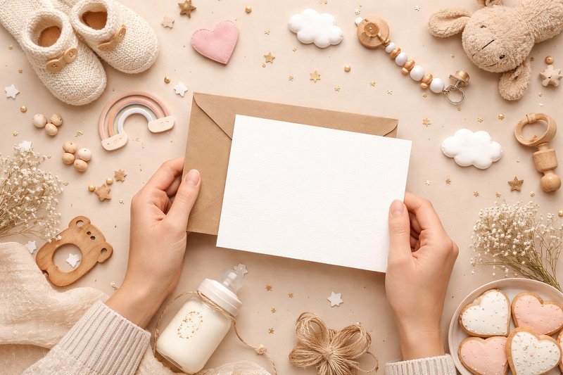 Cute+baby+shower+invite Hand Images | Free Photos, PNG Stickers ...