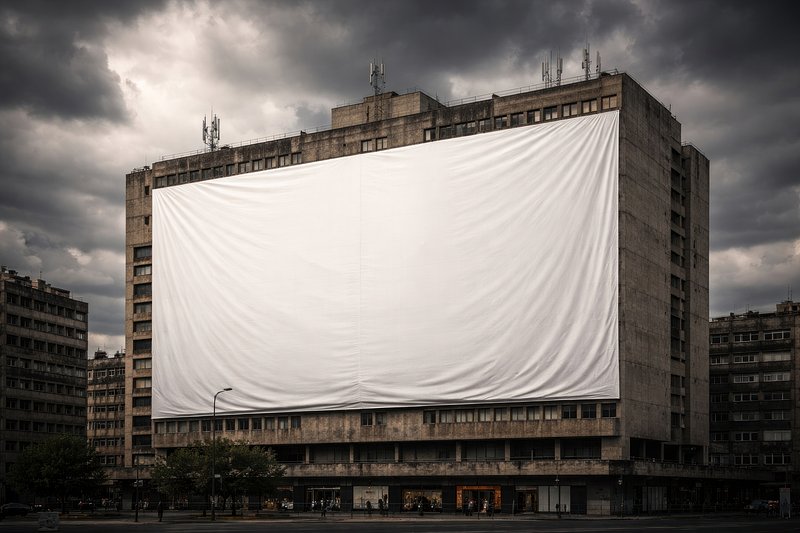 Concrete Banner Architecture Mockup Images | Free Photos, PNG Stickers ...