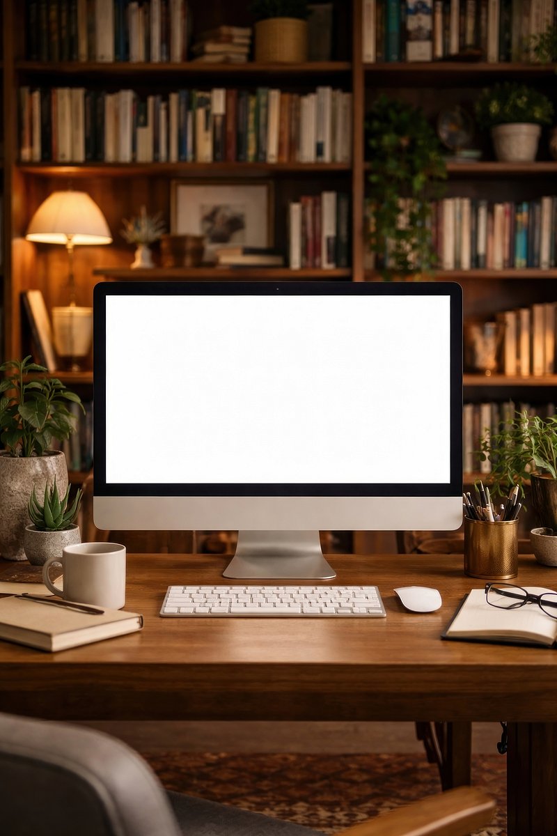 Home Library Books Wooden Cozy Images | Download Free Design Resources ...