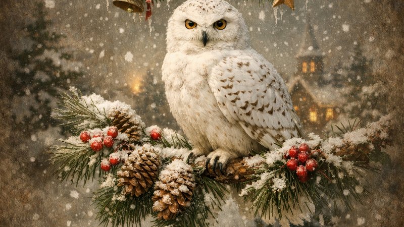 Berries In Snow Winter Background Snowy Holiday Images | Free Photos ...