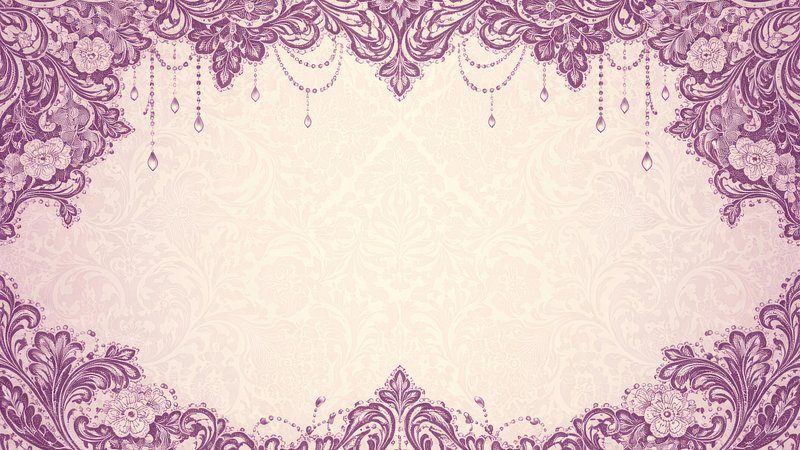 Victorian Floral Border Decorative Wallpaper Elegant Images | Free ...