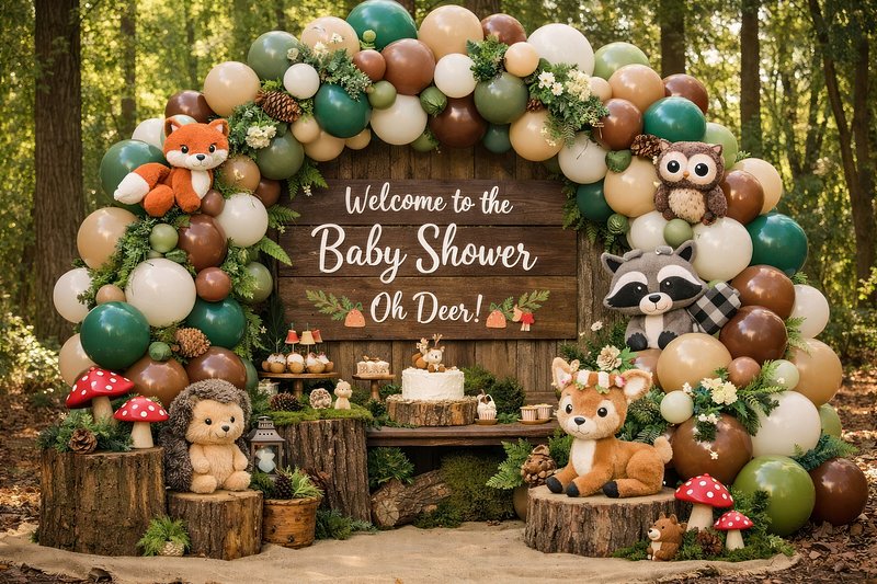 Baby+shower+backdrop Celebration Images | Free Photos, PNG Stickers ...