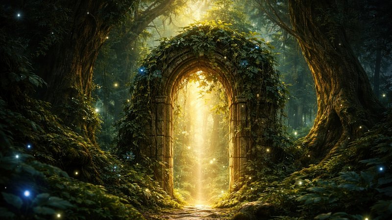 Enchanted+forest+wallpaper Fantasy Images | Free Photos, PNG Stickers ...