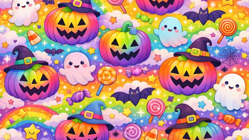 Bats Wallpaper Design Spooky Cartoon Background Images | Free Photos ...
