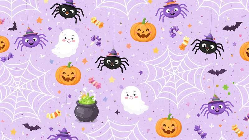 Bats Wallpaper Design Spooky Cartoon Background Images | Free Photos ...