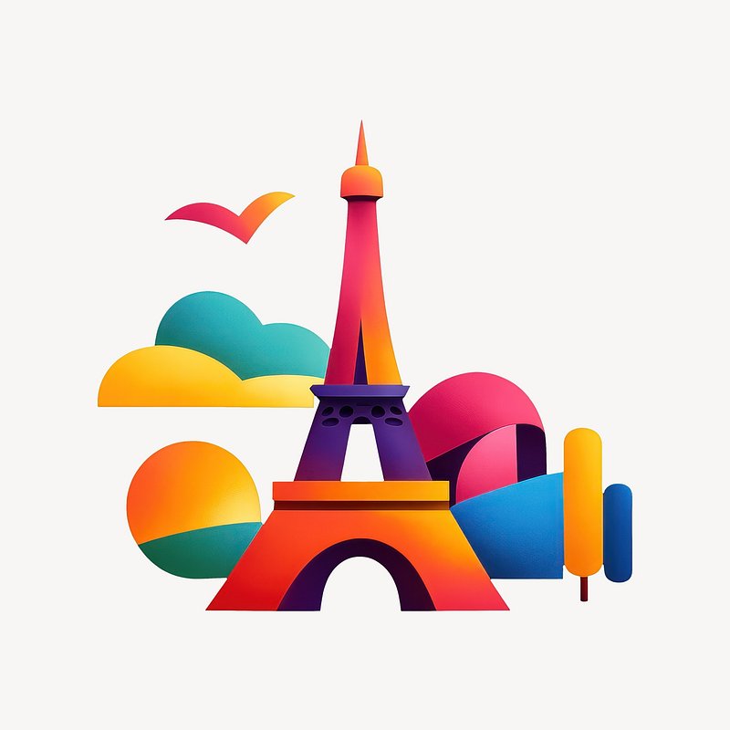 Transparent Eiffel Tower PNG Texture Images | Free Photos, PNG Stickers ...