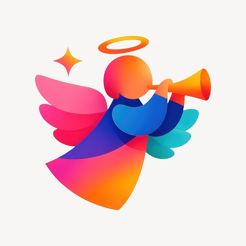 Angel+space Illustration Images | Free Photos, PNG Stickers, Wallpapers ...