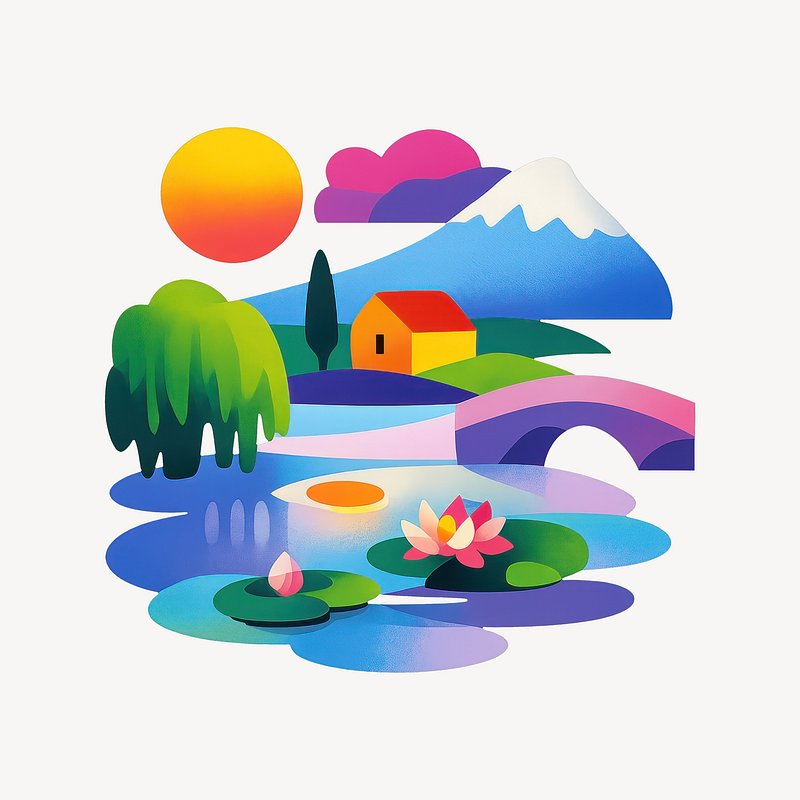 Monet+collage PNG Images | Free Photos, PNG Stickers, Wallpapers ...