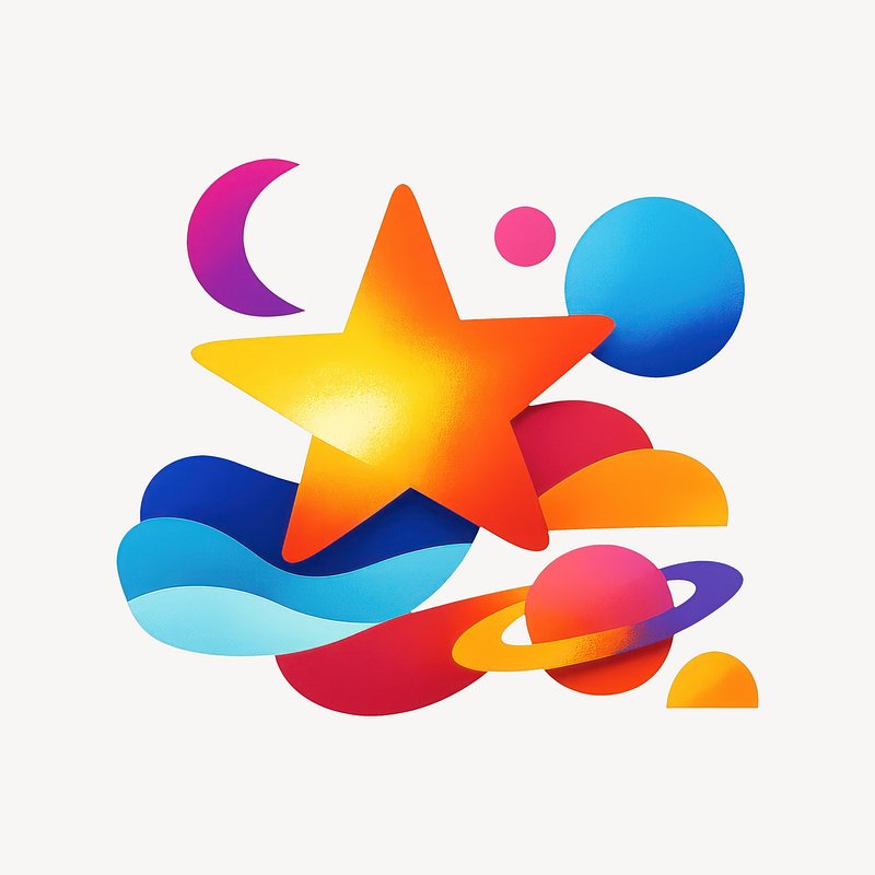 Moon In Galaxy Graphic Planet Images | Free Photos, PNG Stickers ...