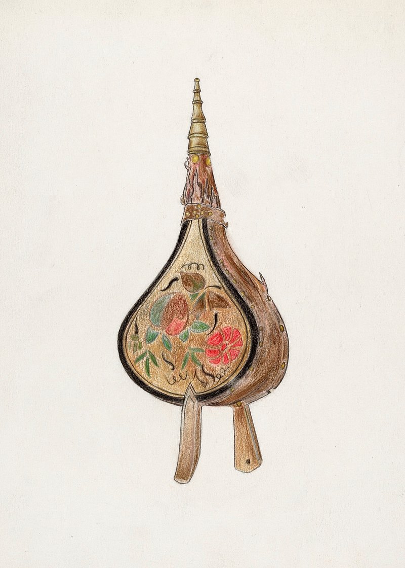 Bellows (ca. 1935). Original National | Free Photo Illustration - rawpixel